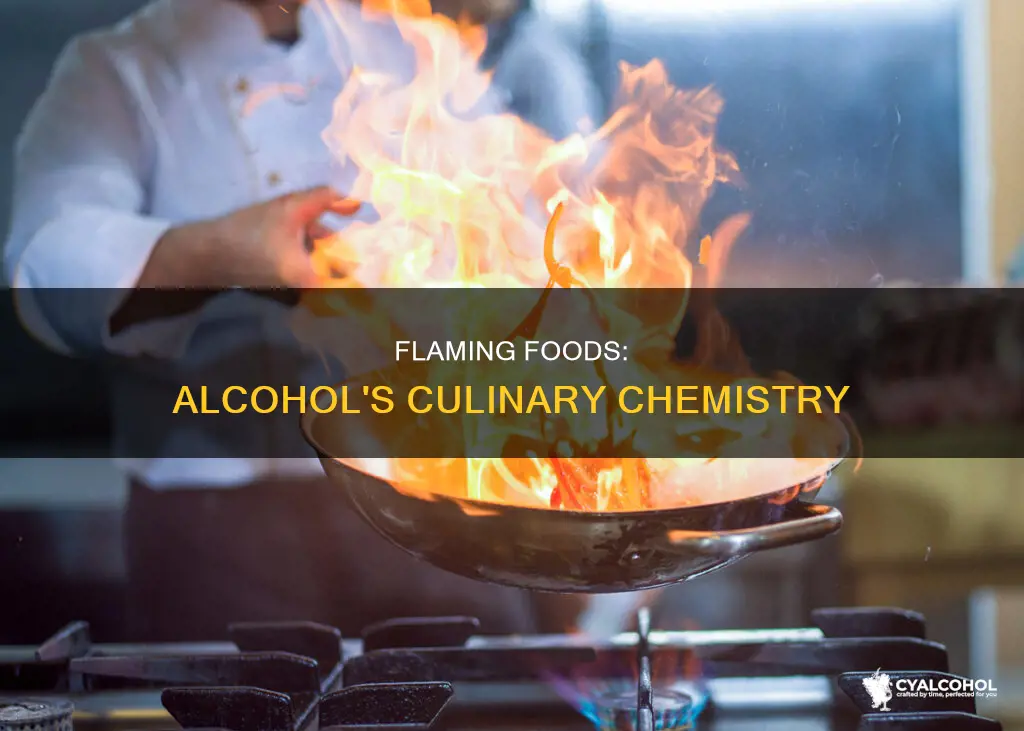 Flaming Foods: Alcohol's Culinary Chemistry | CyAlcohol