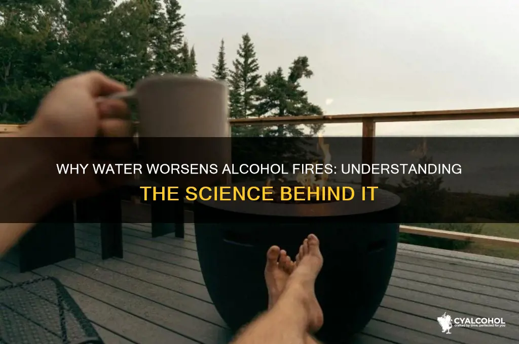 Why Water Worsens Alcohol Fires: Understanding The Science Behind It ...