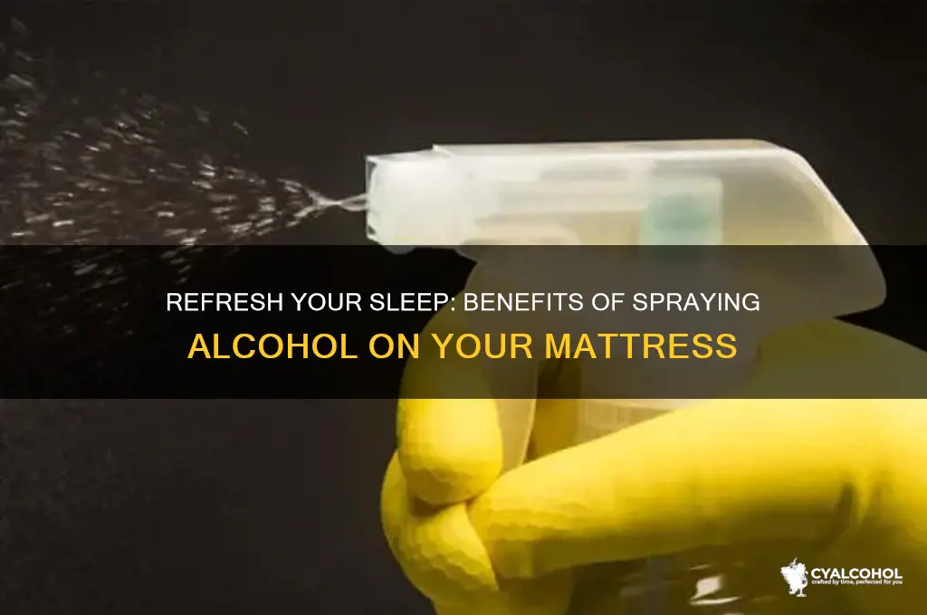 Refresh Your Sleep: Benefits Of Spraying Alcohol On Your Mattress ...