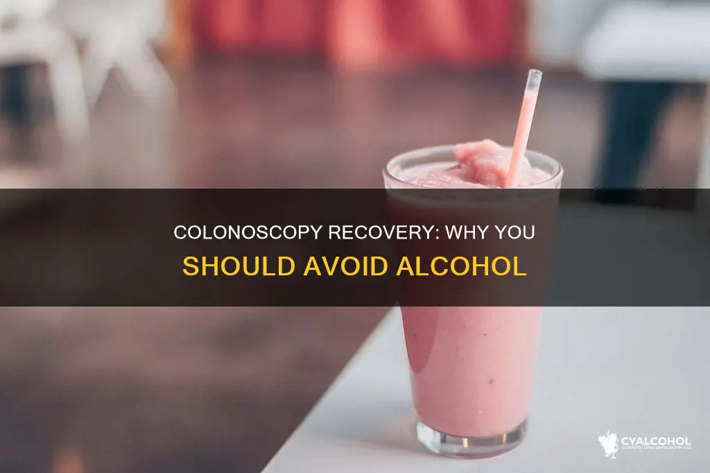 Colonoscopy Recovery: Why You Should Avoid Alcohol | CyAlcohol