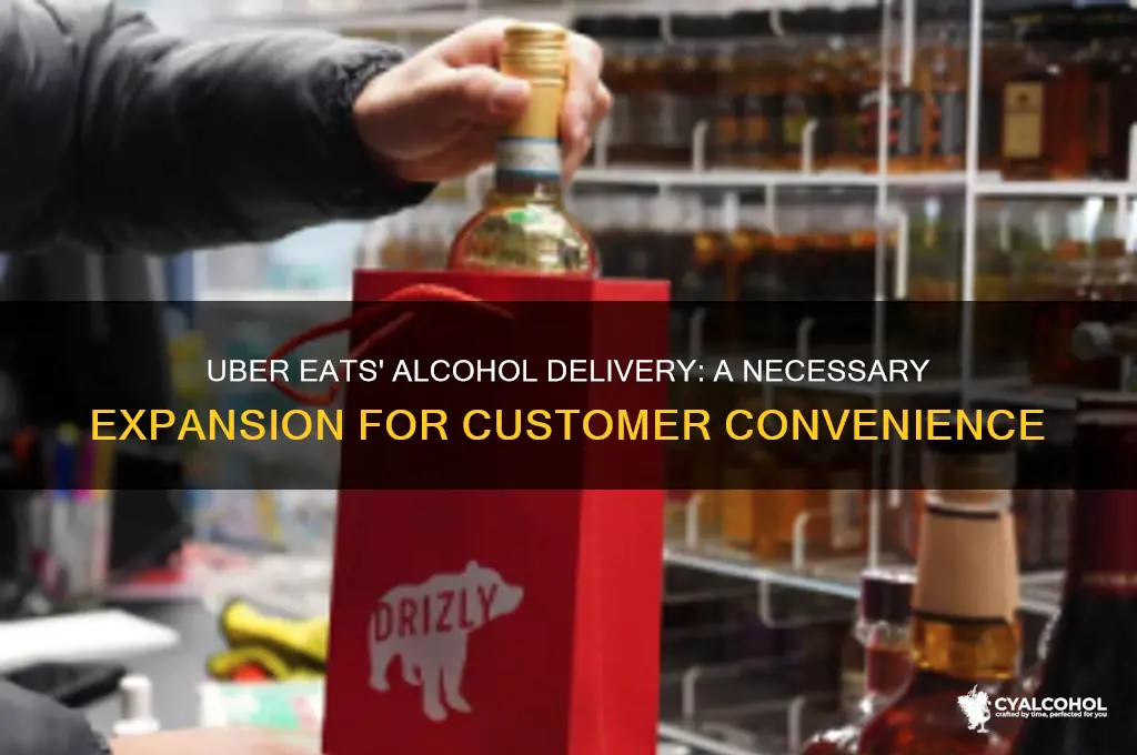 Uber Eats' Alcohol Delivery: A Necessary Expansion For Customer ...