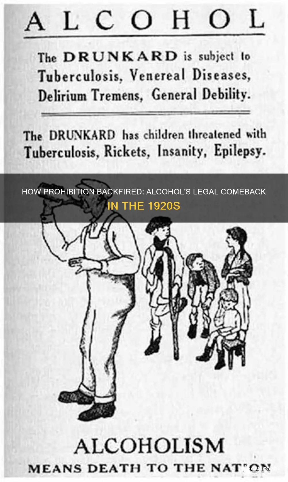 How Prohibition Backfired: Alcohol's Legal Comeback In The 1920S ...