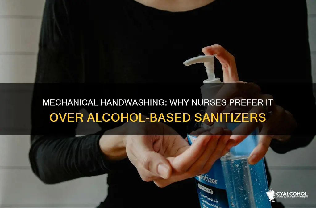 Mechanical Handwashing: Why Nurses Prefer It Over Alcohol-Based ...